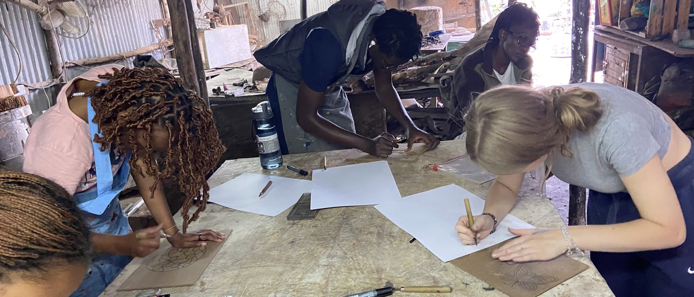 IB1 and IB2 visual art trip - Braeburn Garden Estate International School